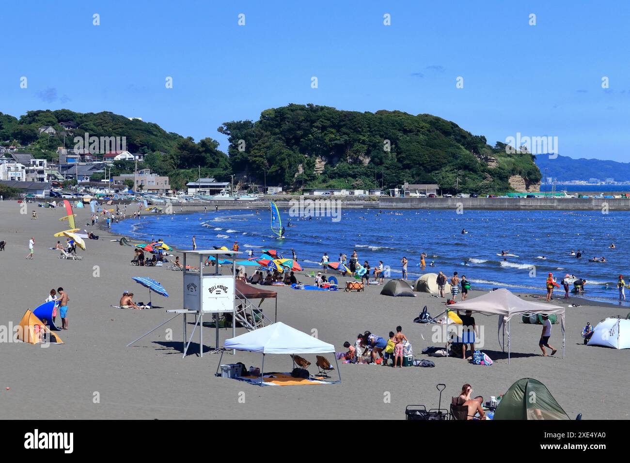Kanagawa Prefecture Koshigoe Beach Stock Photo - Alamy