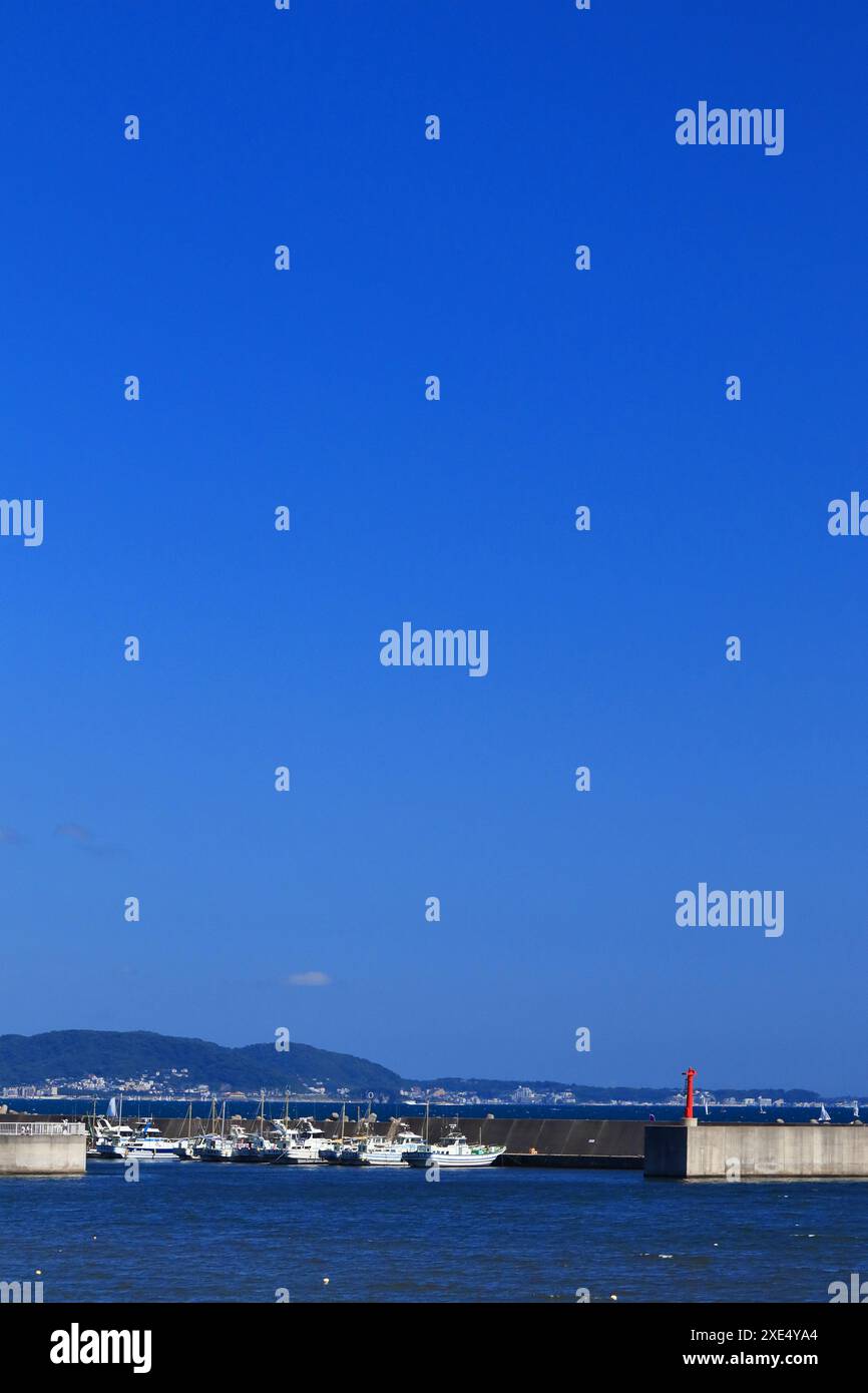 Koshigoe fishing port, Kanagawa Prefecture Stock Photo - Alamy