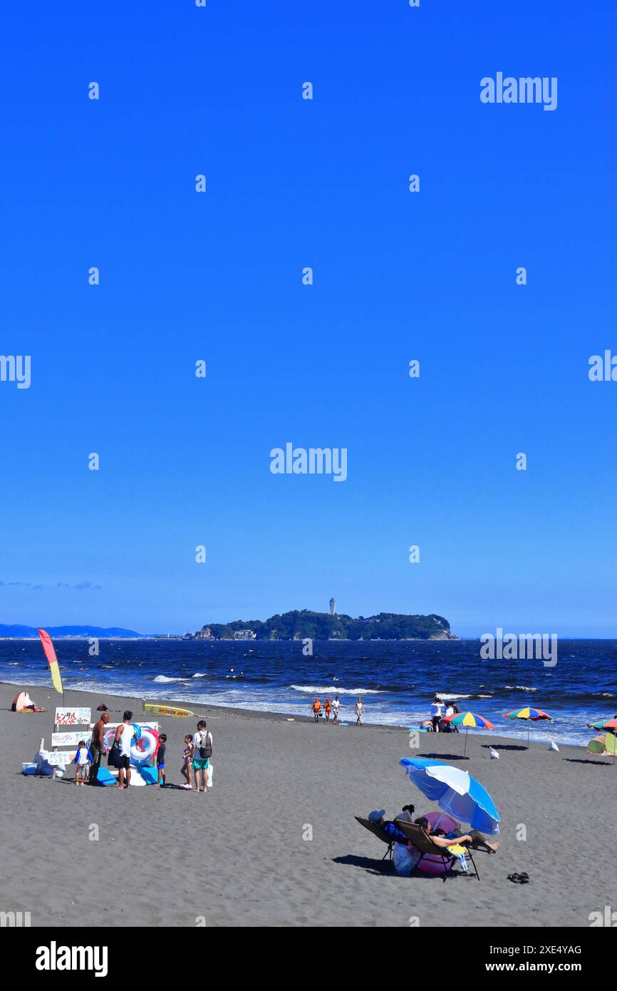 Fujisawa japan enoshima beach shonan hi-res stock photography and ...