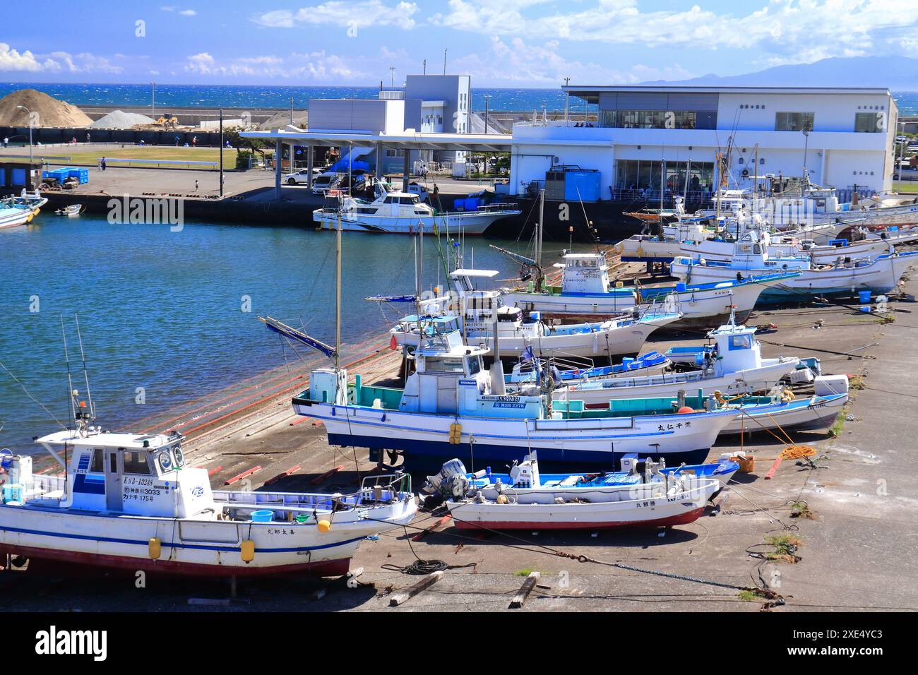 Kanagawa Prefecture Oiso fishing port Stock Photo - Alamy