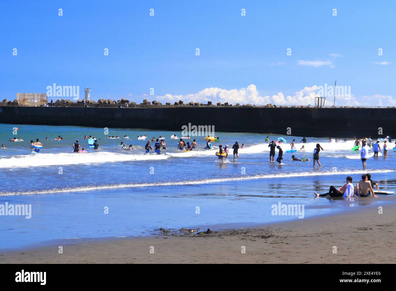 Kanagawa Prefecture Oiso Beach Stock Photo - Alamy