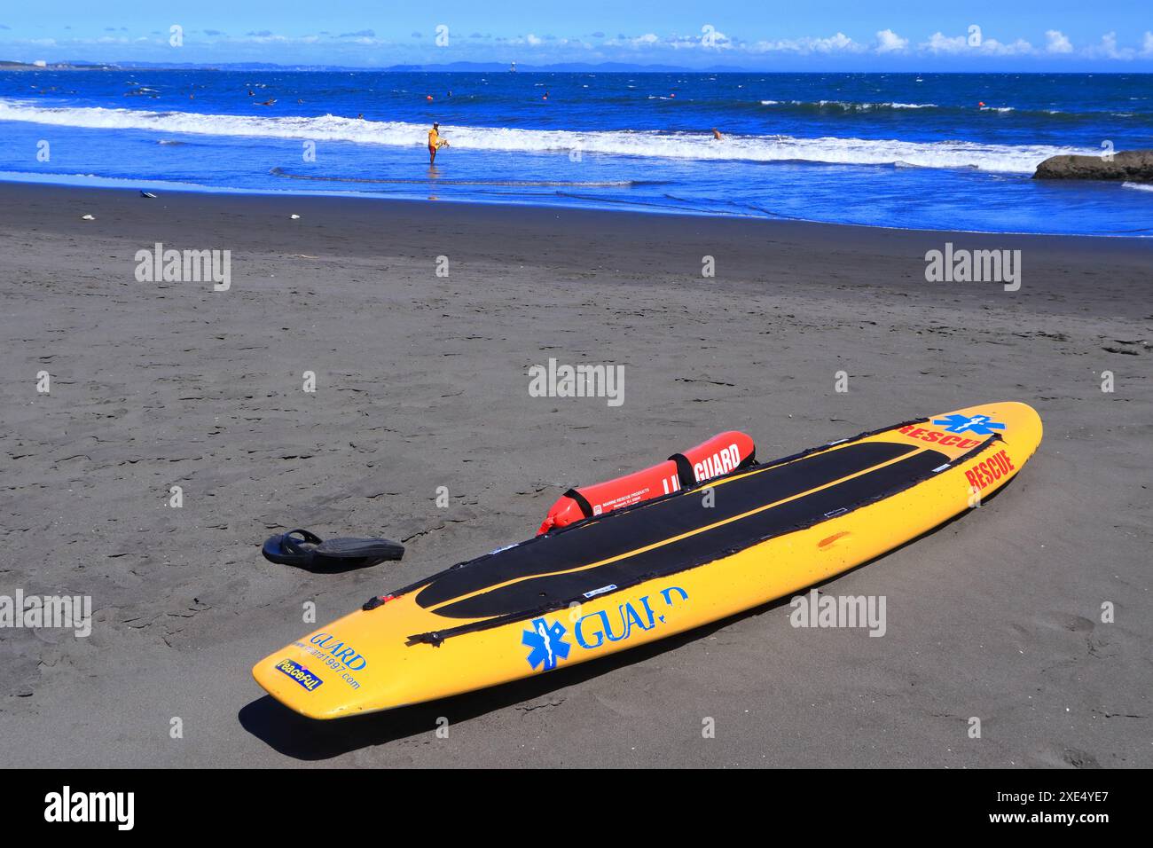 Surf patrol at Oiso Beach Stock Photo - Alamy