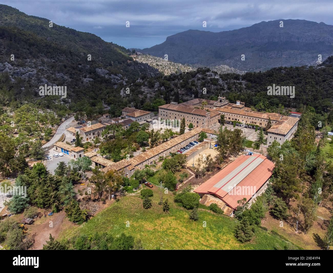 Sanctuary of Lluc Stock Photo - Alamy