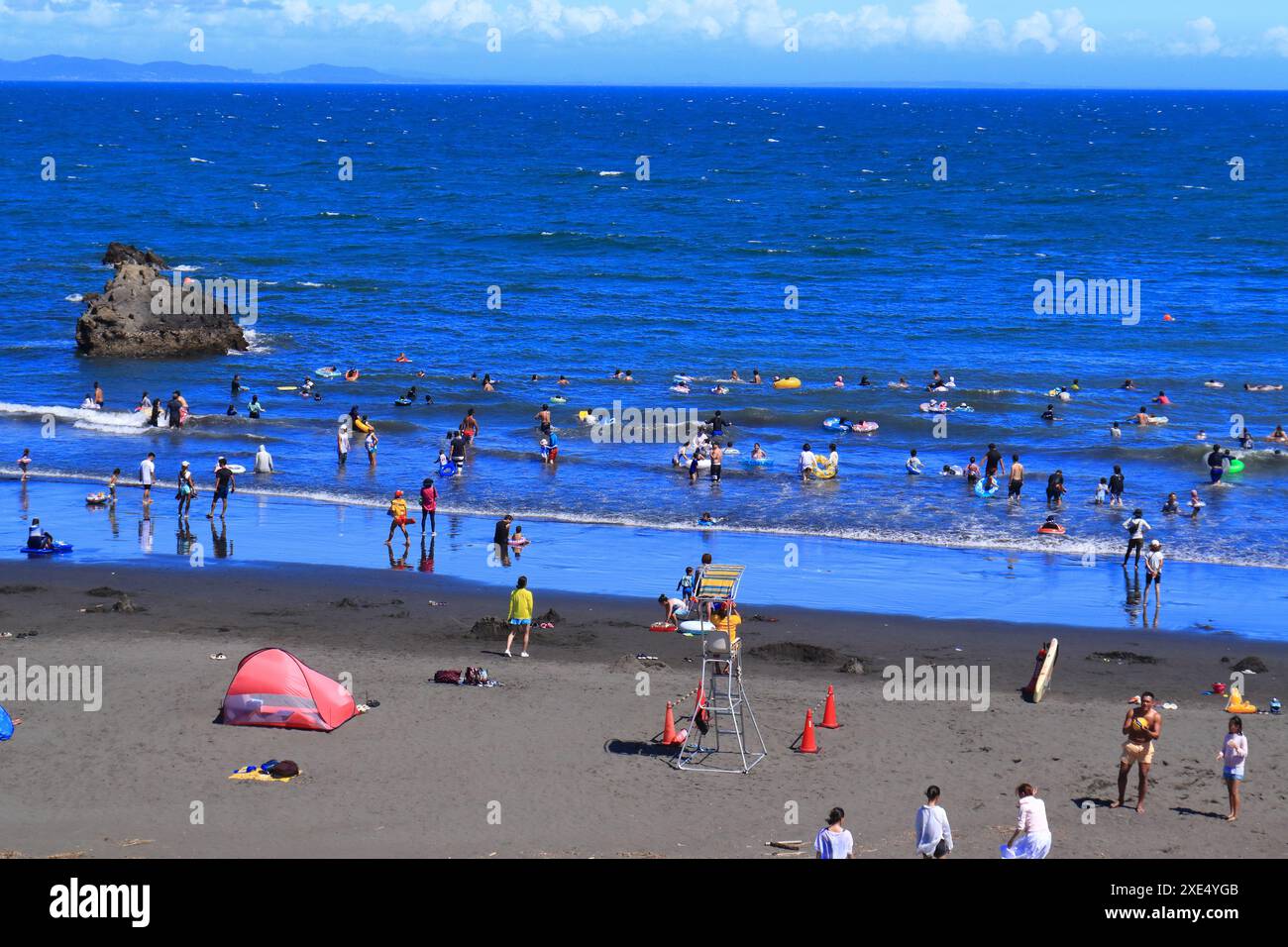 Kanagawa Prefecture Oiso Beach Stock Photo - Alamy