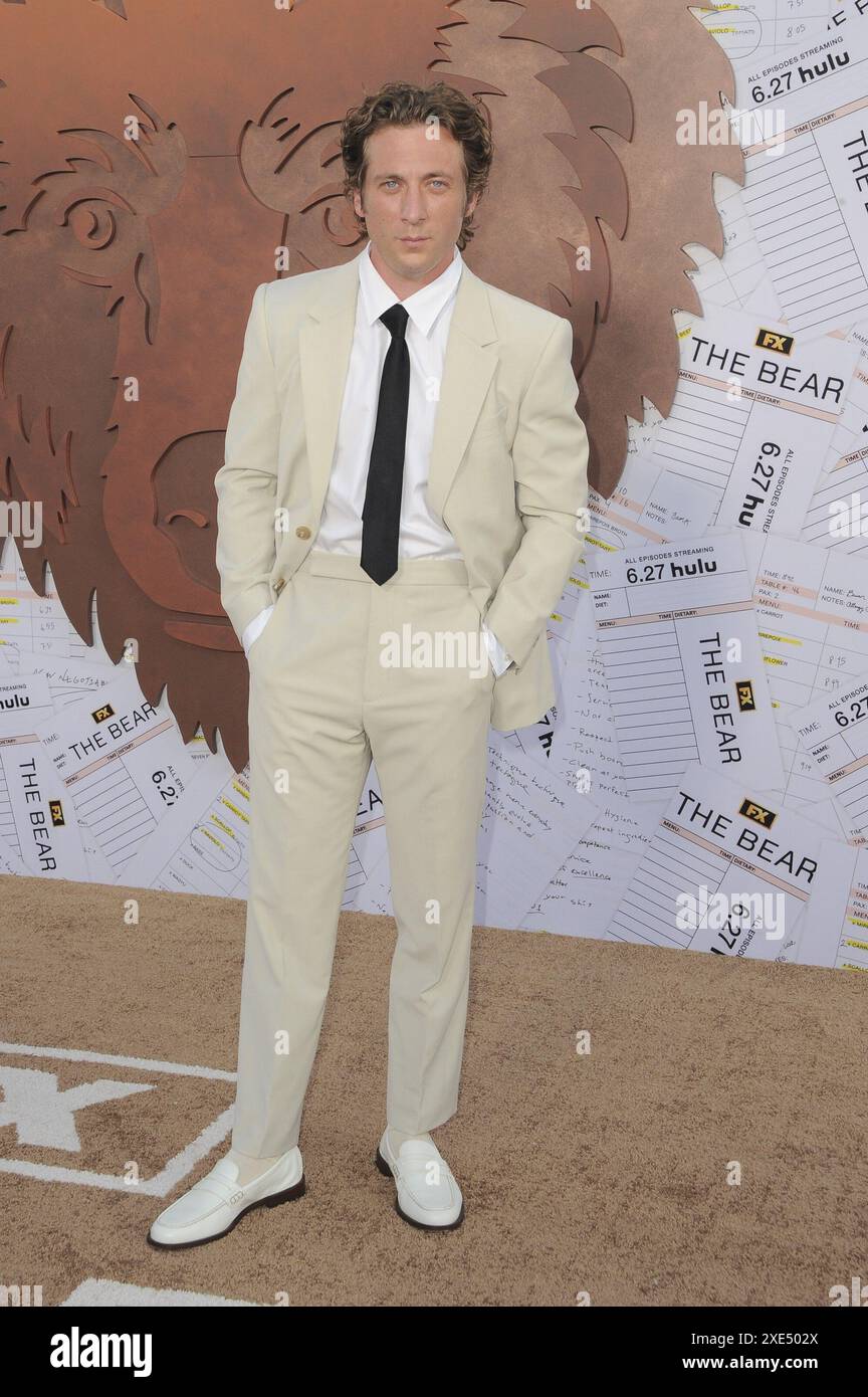 Jeremy Allen White at arrivals for FX s THE BEAR Season Three Premiere ...