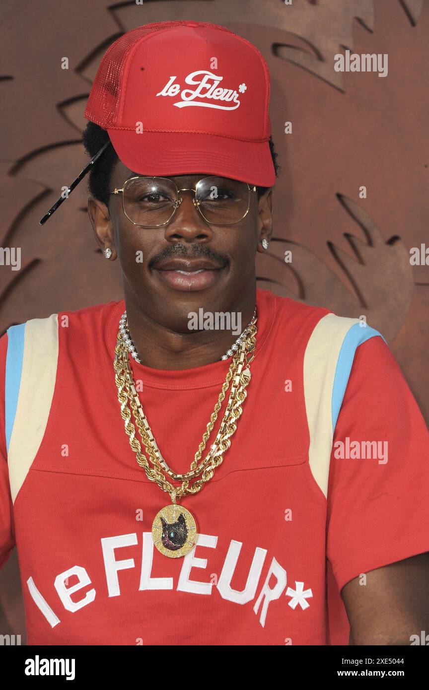 Tyler, the Creator at arrivals for FX s THE BEAR Season Three Premiere ...