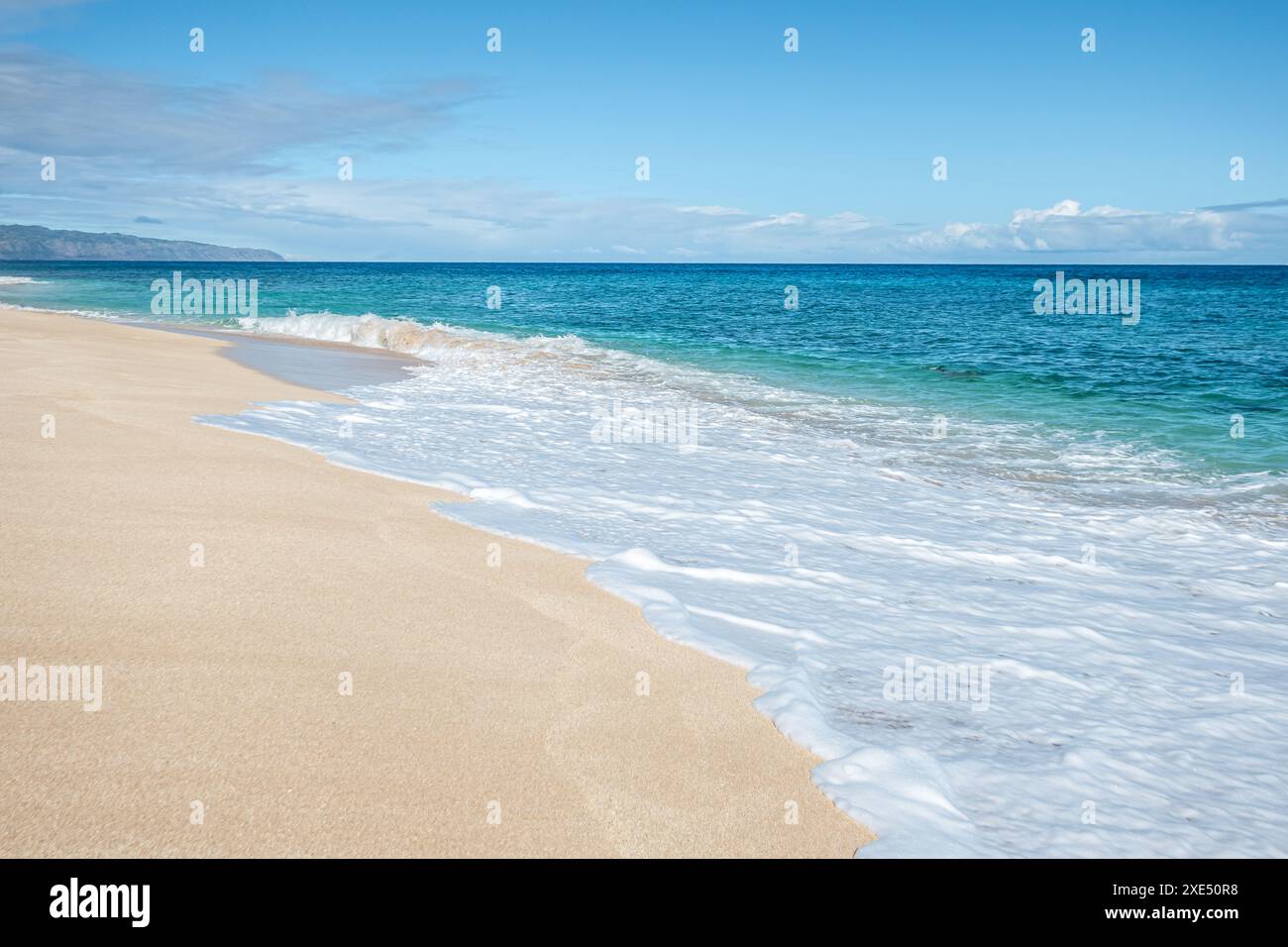 oahu island in hawaii northshore ocean scenes Stock Photo - Alamy