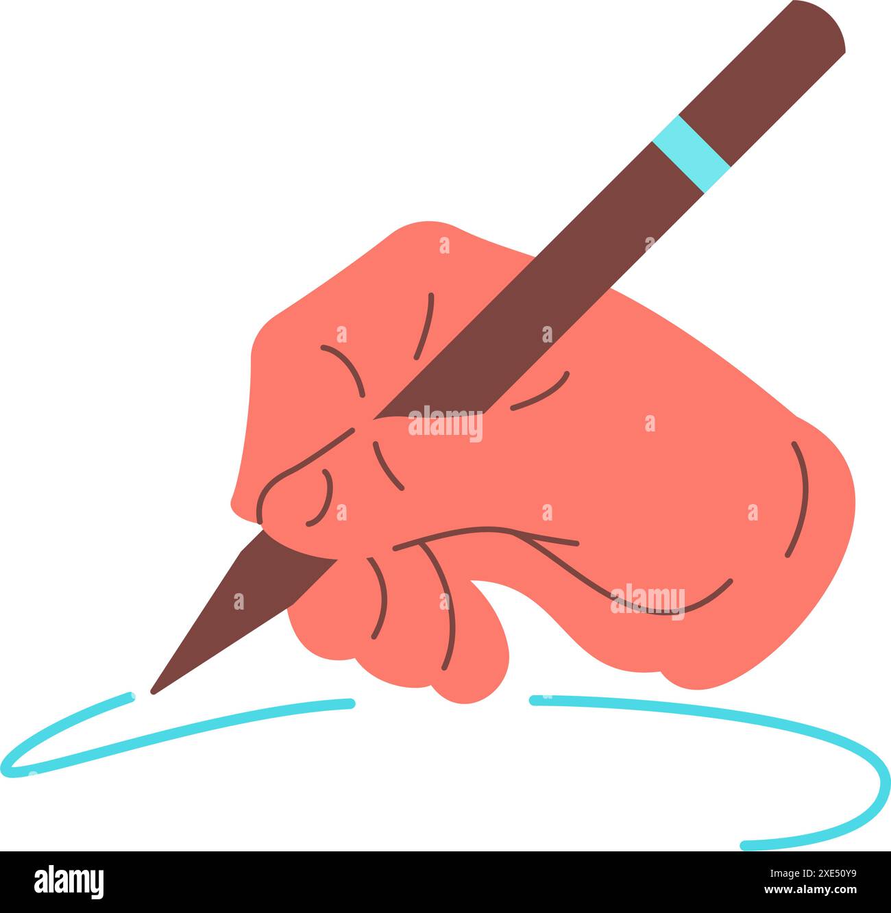 Cartoon drawing hand holding hi-res stock photography and images - Alamy
