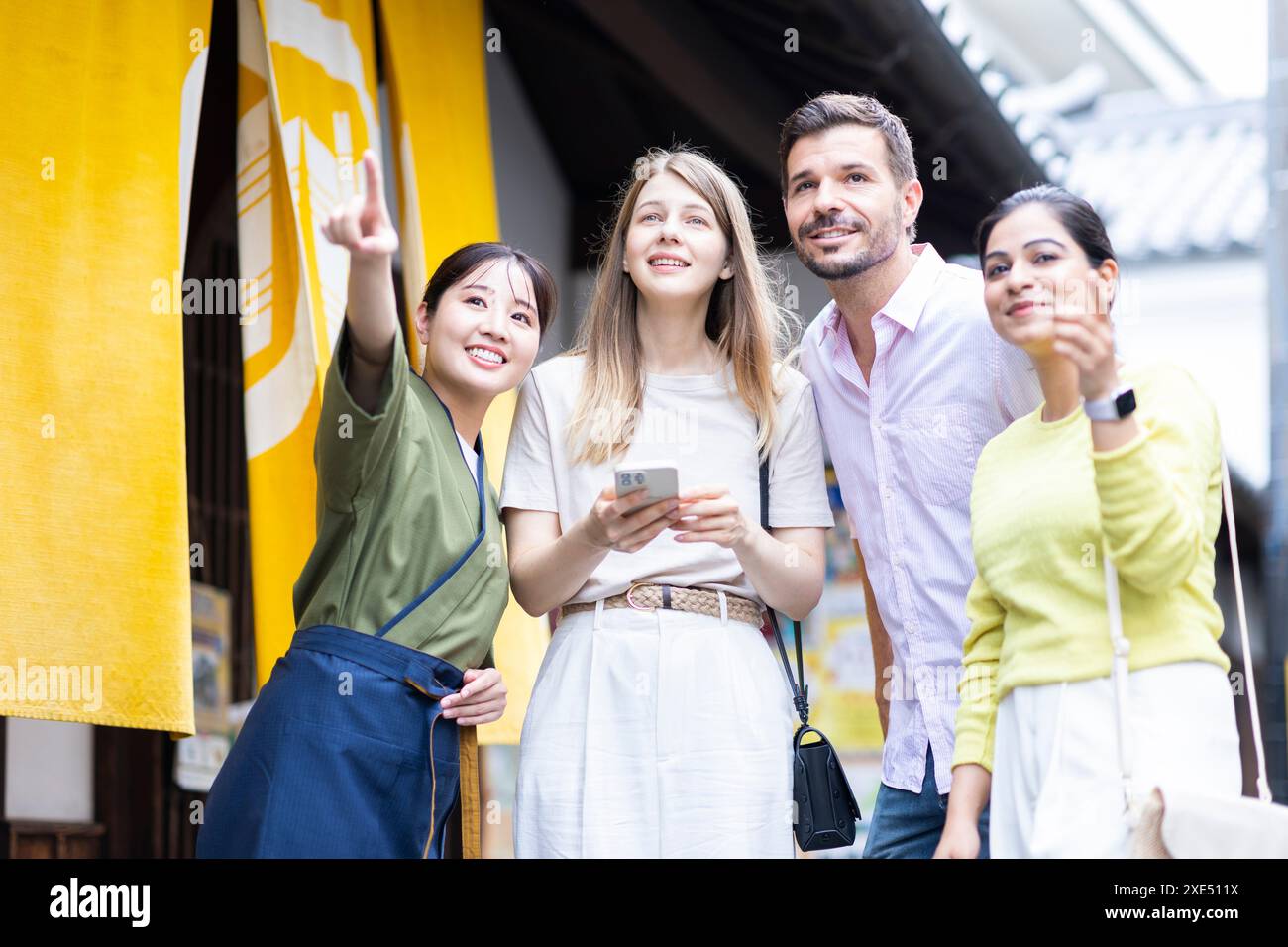 Foreigner asking for directions Stock Photo - Alamy