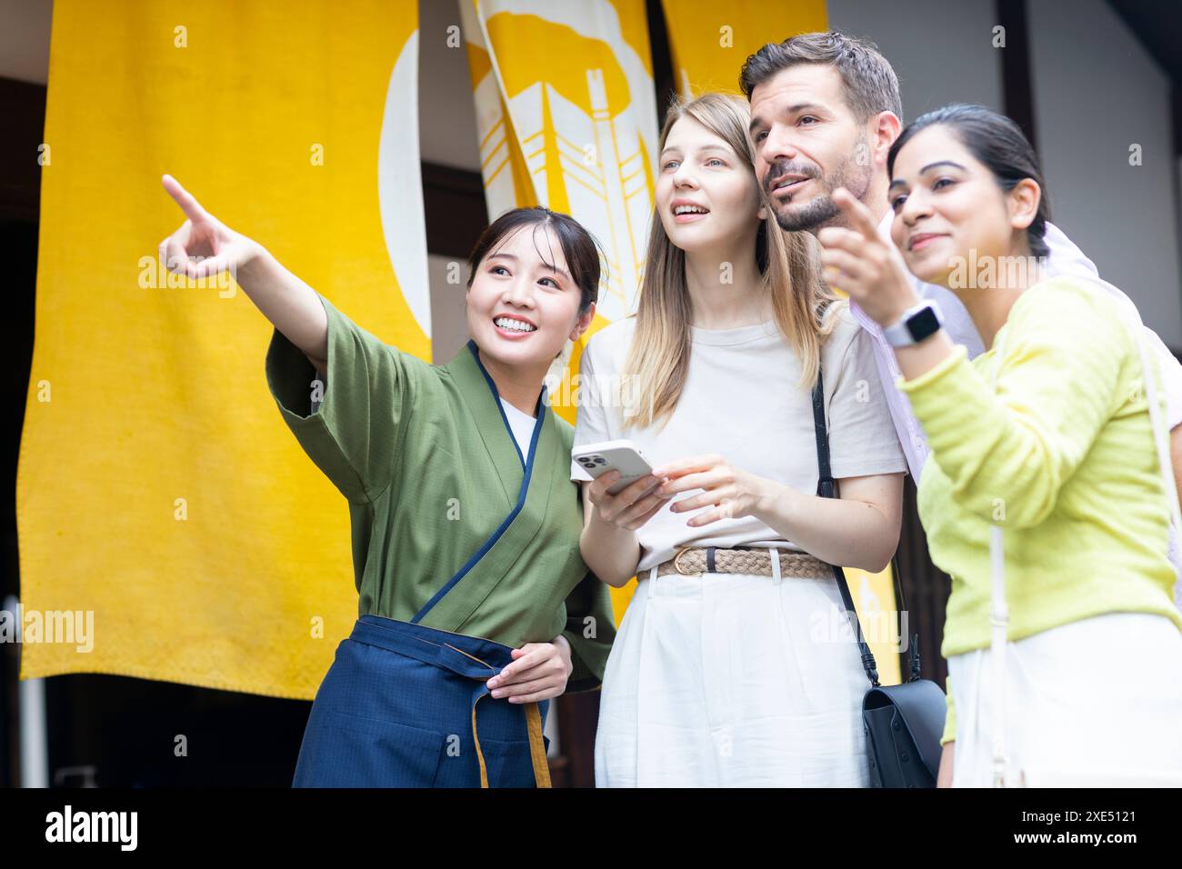 Foreigner asking for directions Stock Photo - Alamy