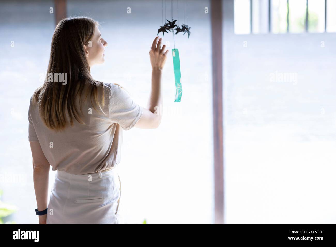 Portrait of a foreign woman Stock Photo - Alamy