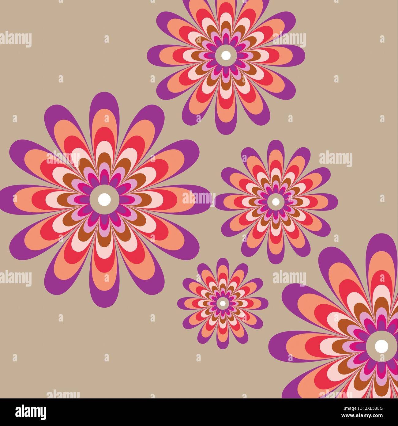 Pattern of flowers Stock Photo - Alamy