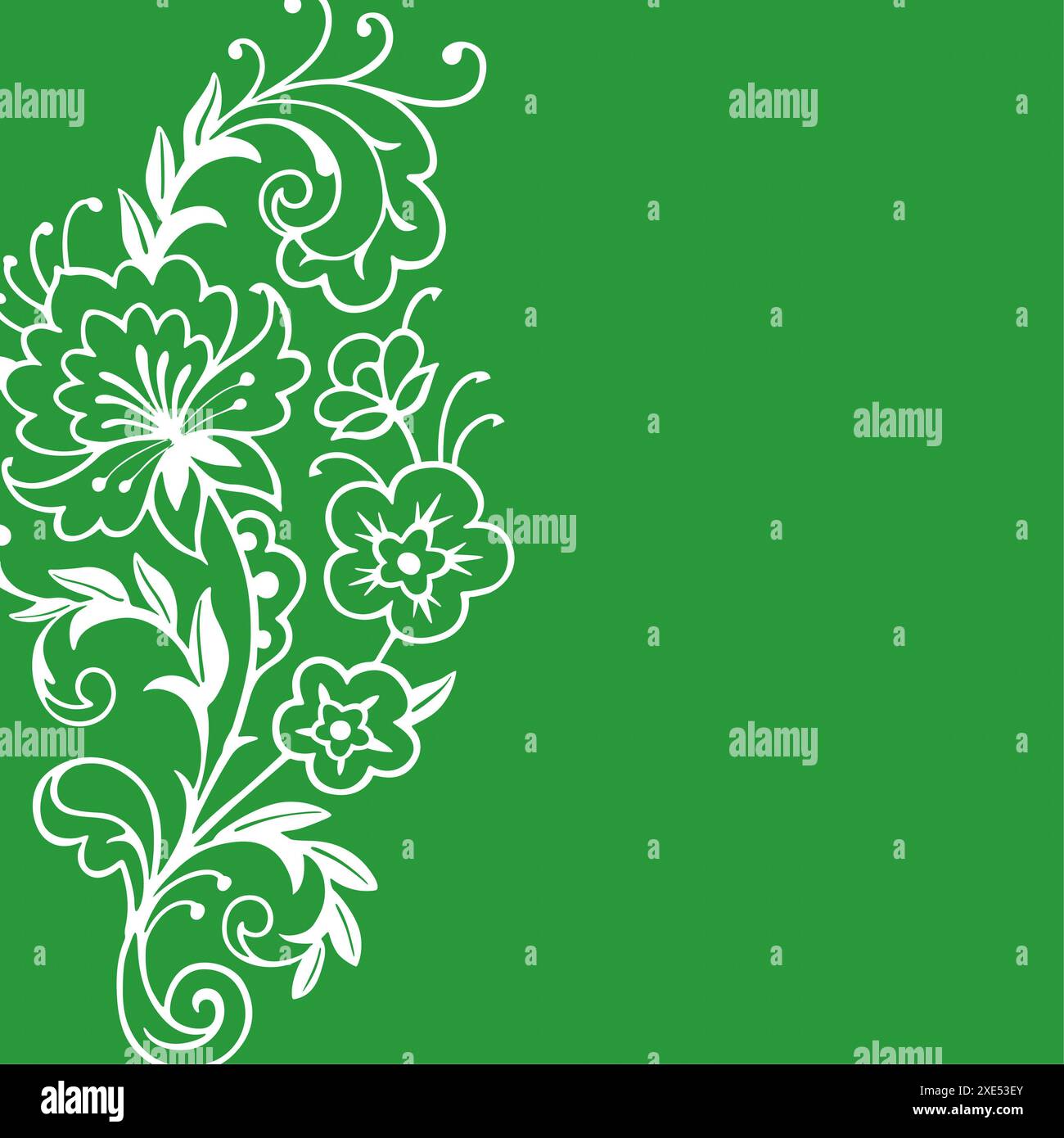 Pattern of plants Stock Photo - Alamy