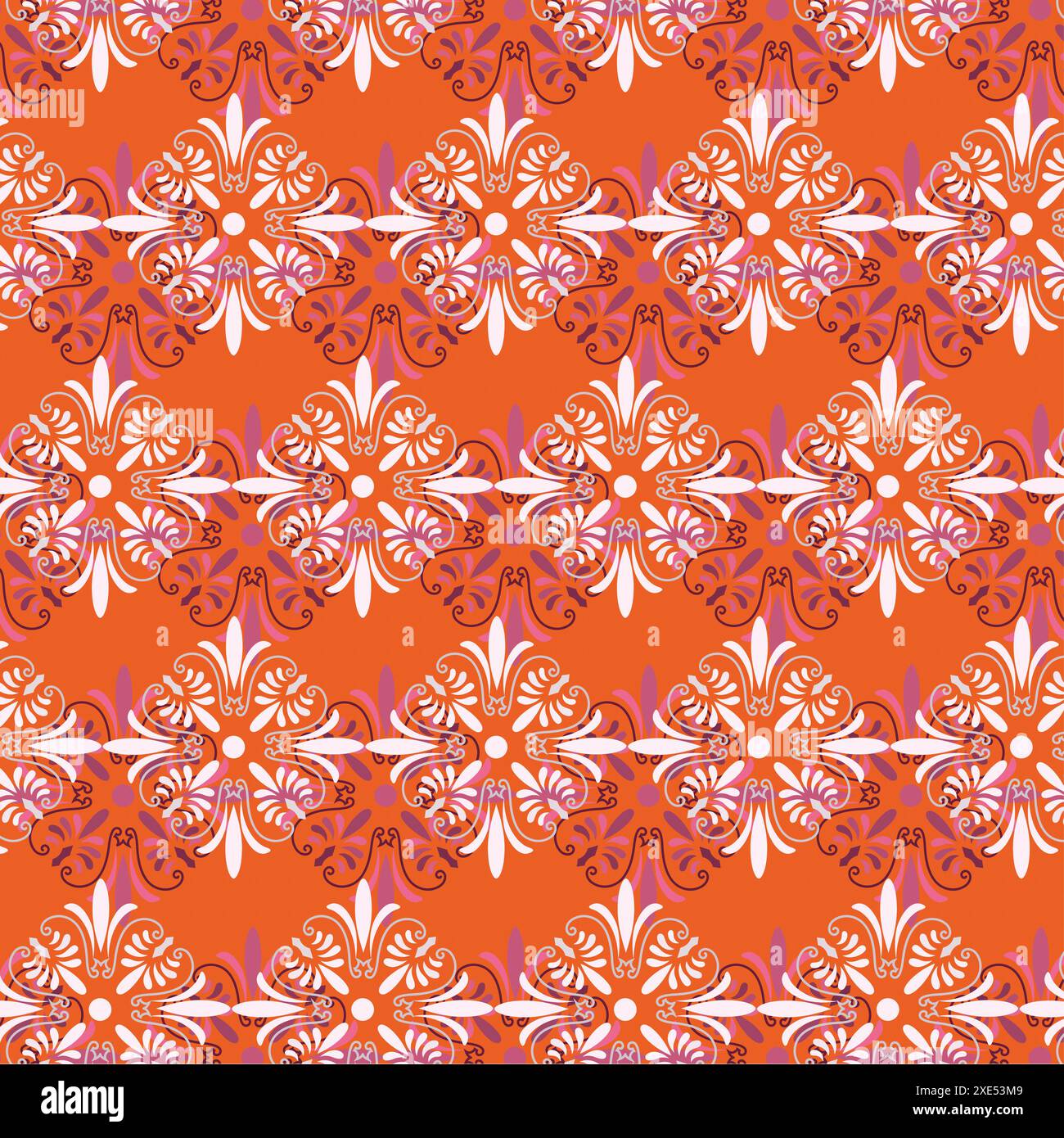 Pattern of flowers Stock Photo - Alamy