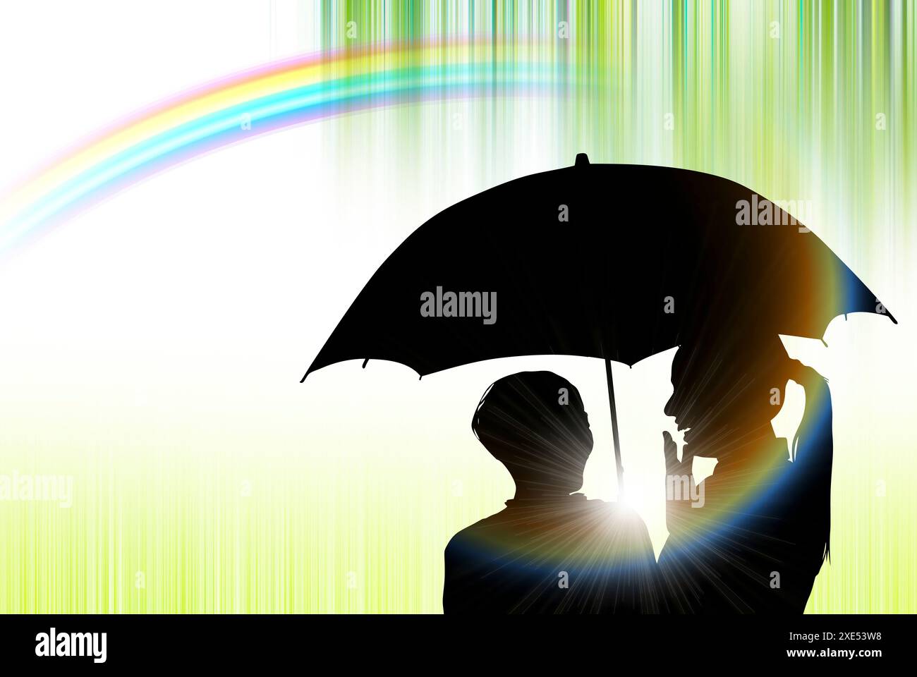 Umbrella in hand senior hi-res stock photography and images - Alamy