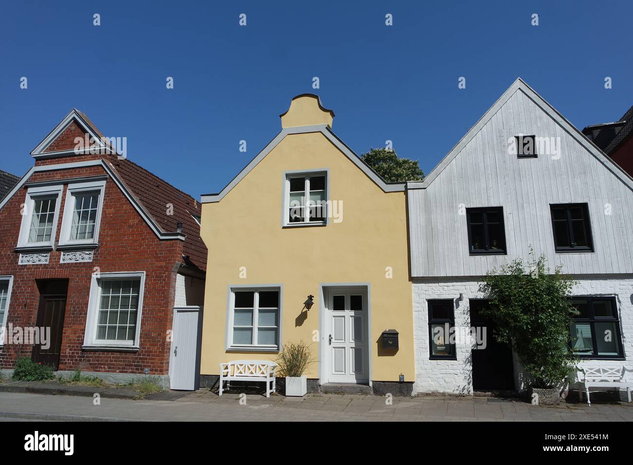 Gabled houses in the old town hi-res stock photography and images - Alamy