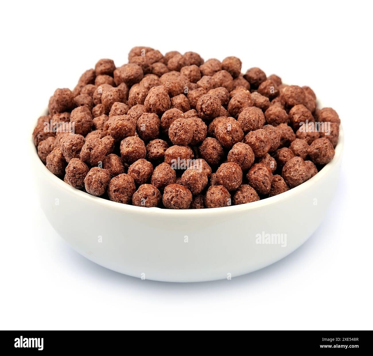 White bowl full chocolate cereal hi-res stock photography and images ...