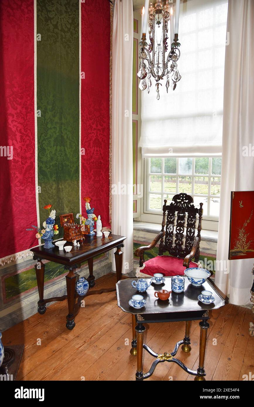 Apeldoorn, the Netherlands. june 16, 2024. One of rooms of the Palace ...