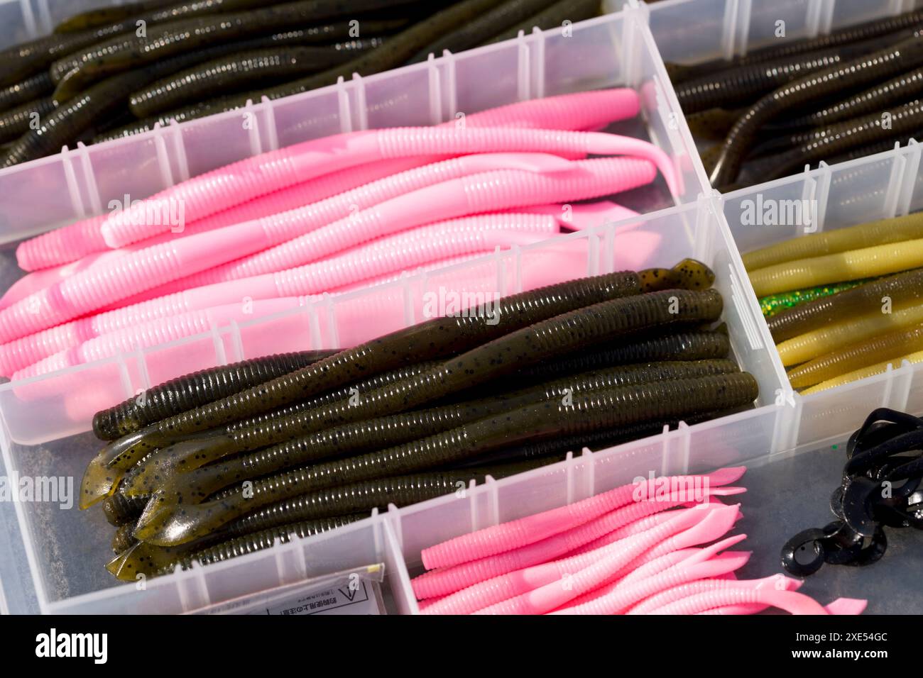 Bass fishing lures Stock Photo - Alamy