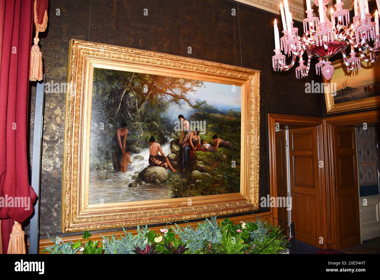 Apeldoorn, the Netherlands. june 16, 2024. One of rooms of the Palace ...