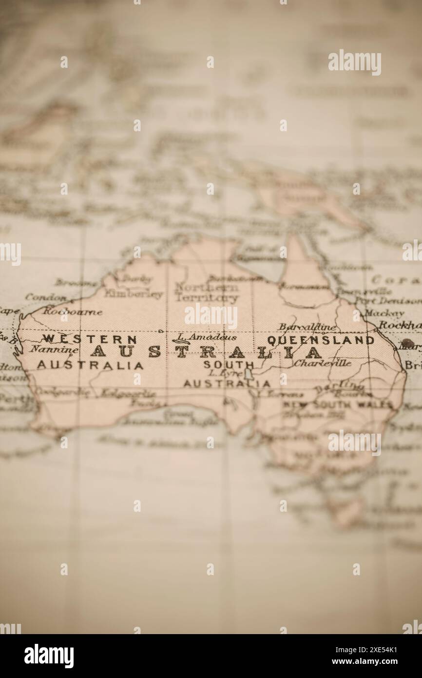 Old world map Stock Photo - Alamy