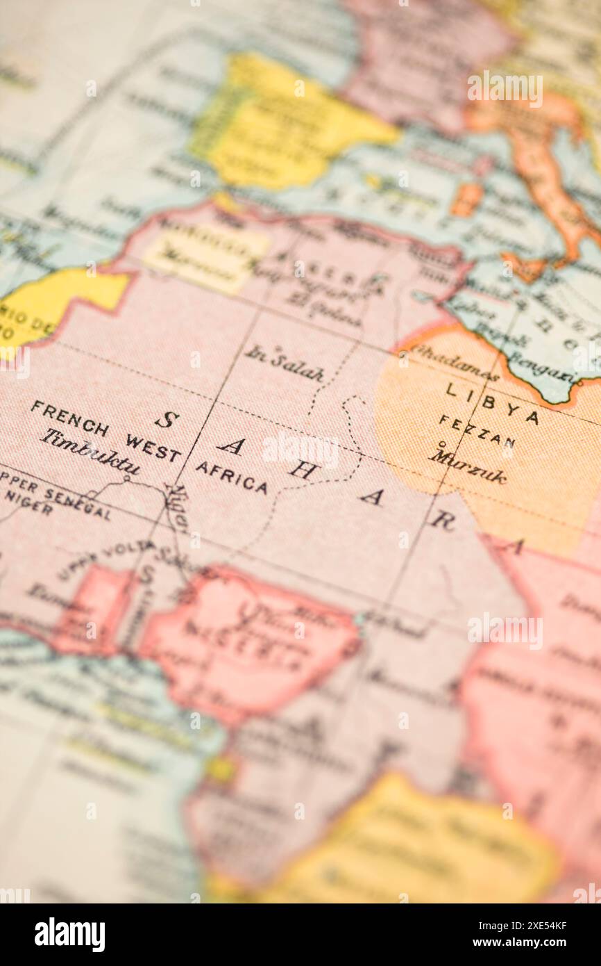 Old world map Stock Photo - Alamy