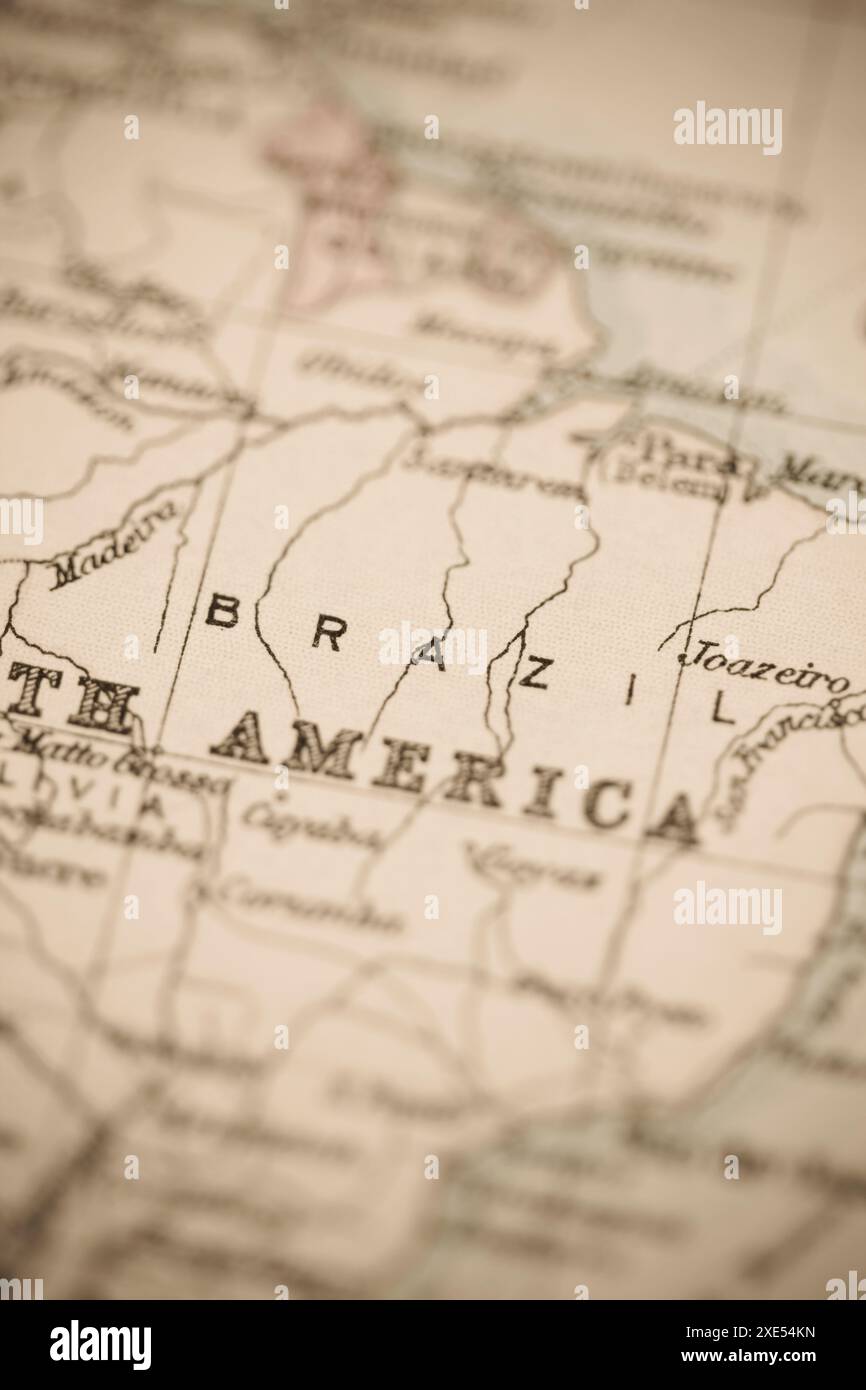 Old world map Stock Photo - Alamy