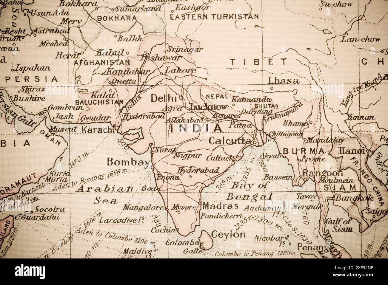 Old world map Stock Photo - Alamy