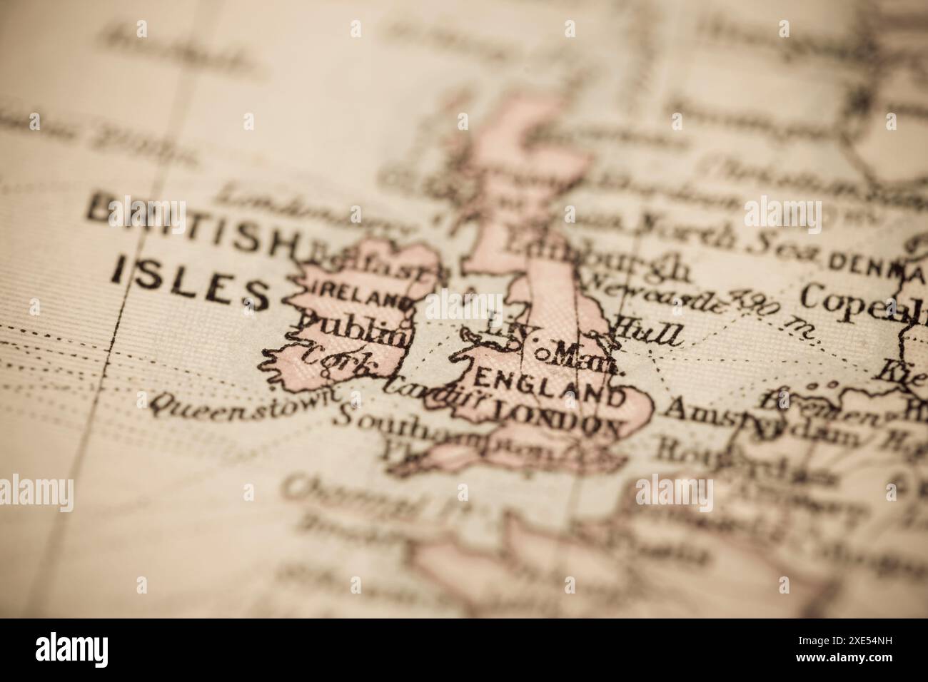 Old world map Stock Photo - Alamy