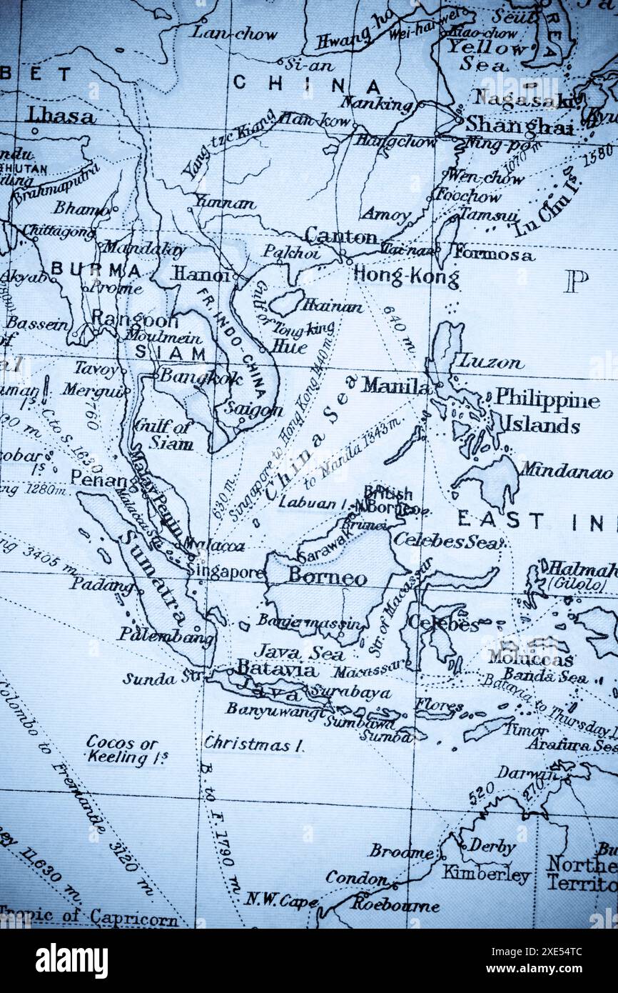 Old world map Stock Photo - Alamy