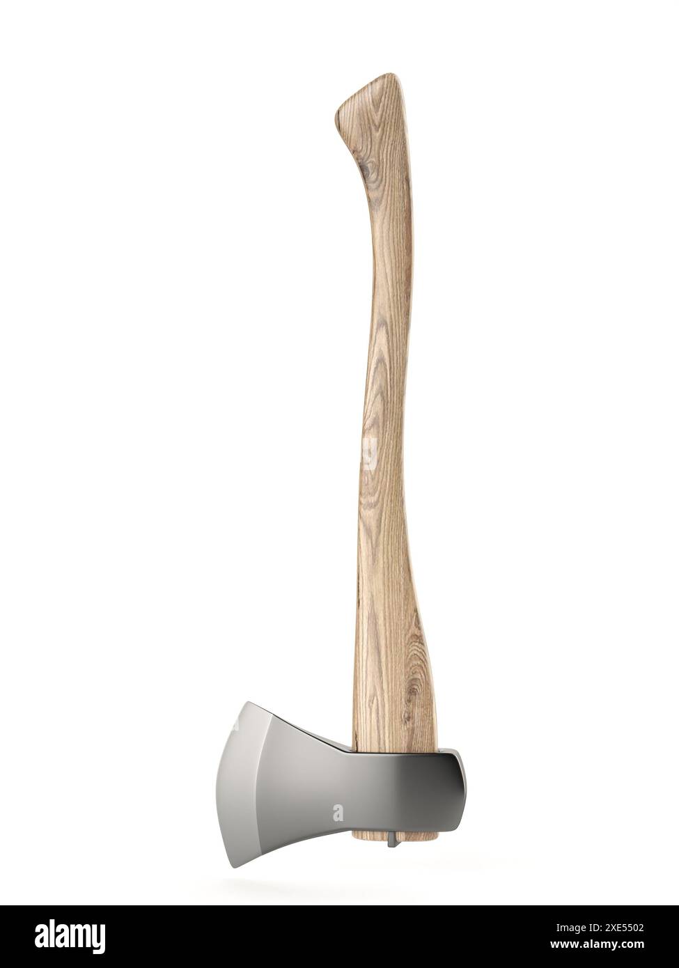 Axe log illustration Cut Out Stock Images & Pictures - Alamy