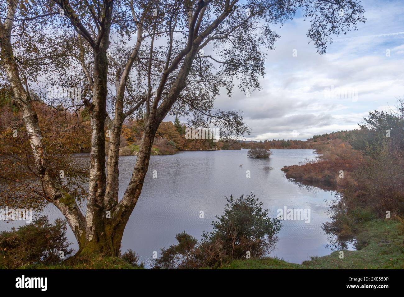 Llyn Elsi a reservoir a fresh water supply for Betws Y Coed and ...