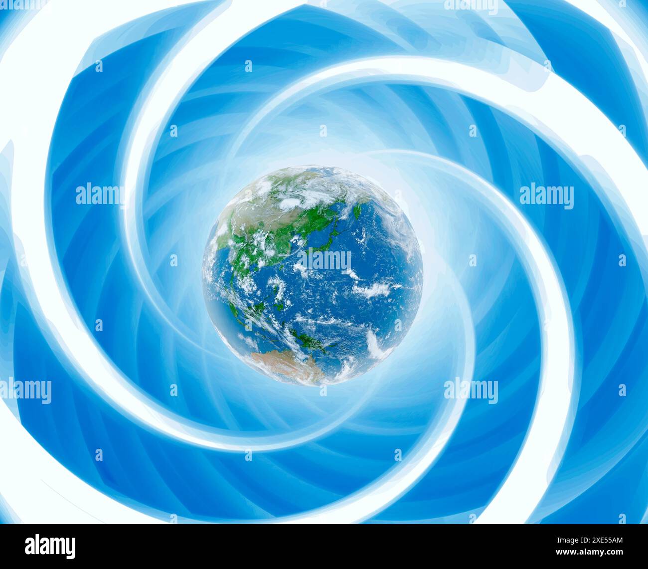 Earth and back ground Stock Photo - Alamy