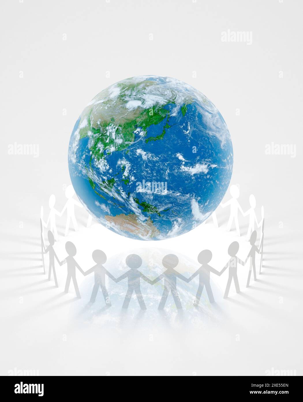 Earth and people Stock Photo - Alamy