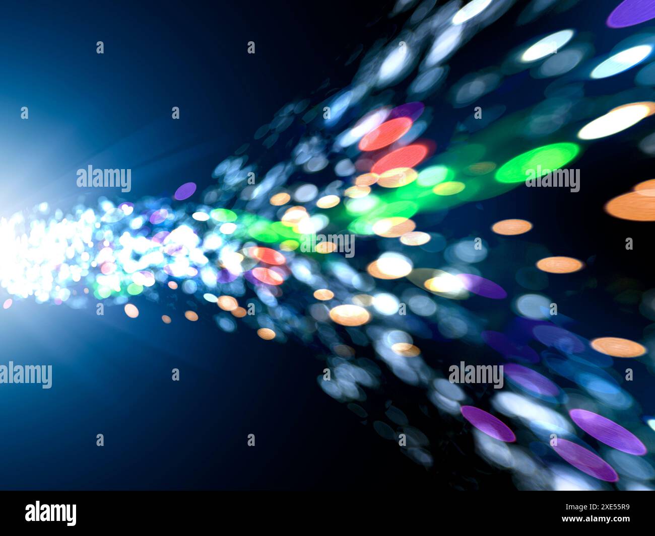 Radiating grainy light Stock Photo - Alamy