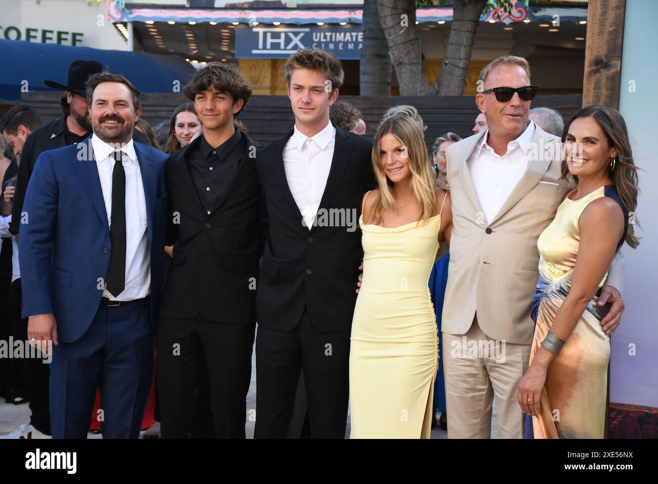 Los Angeles, California, USA 24th June 2024 (L-R) Joe Costner, Hayes ...