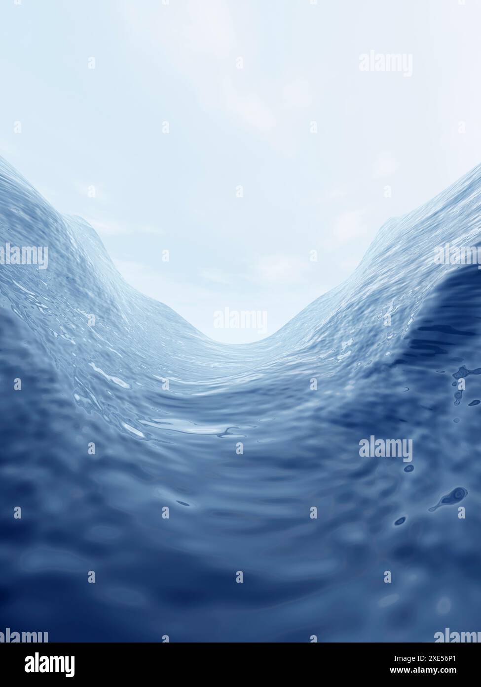 Large undulating waves Stock Photo - Alamy