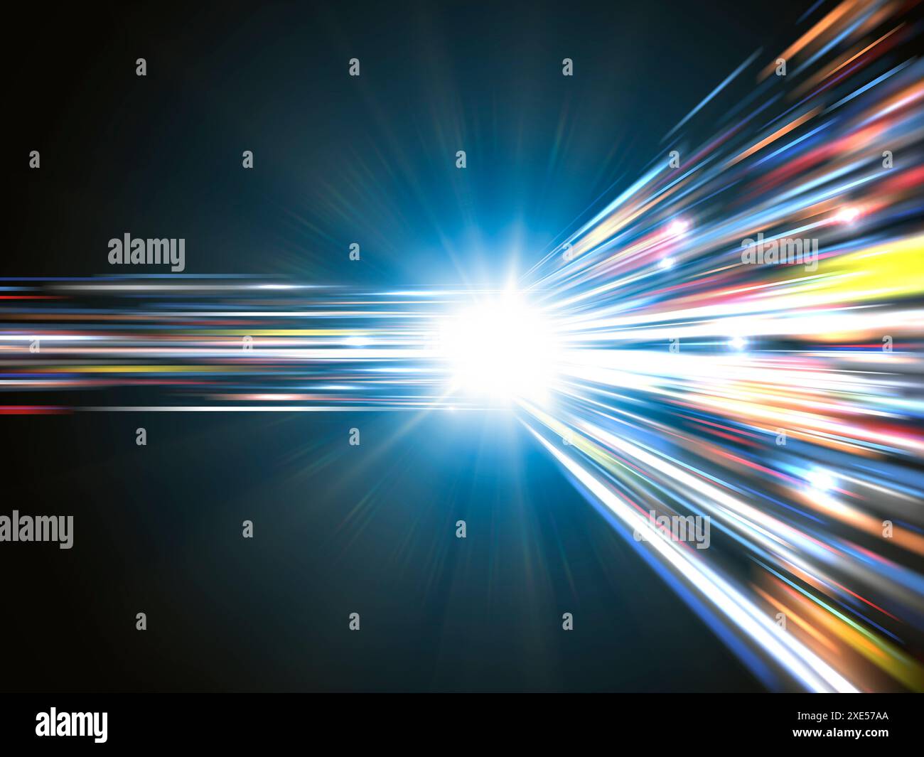 Abstract light rays hi-res stock photography and images - Alamy