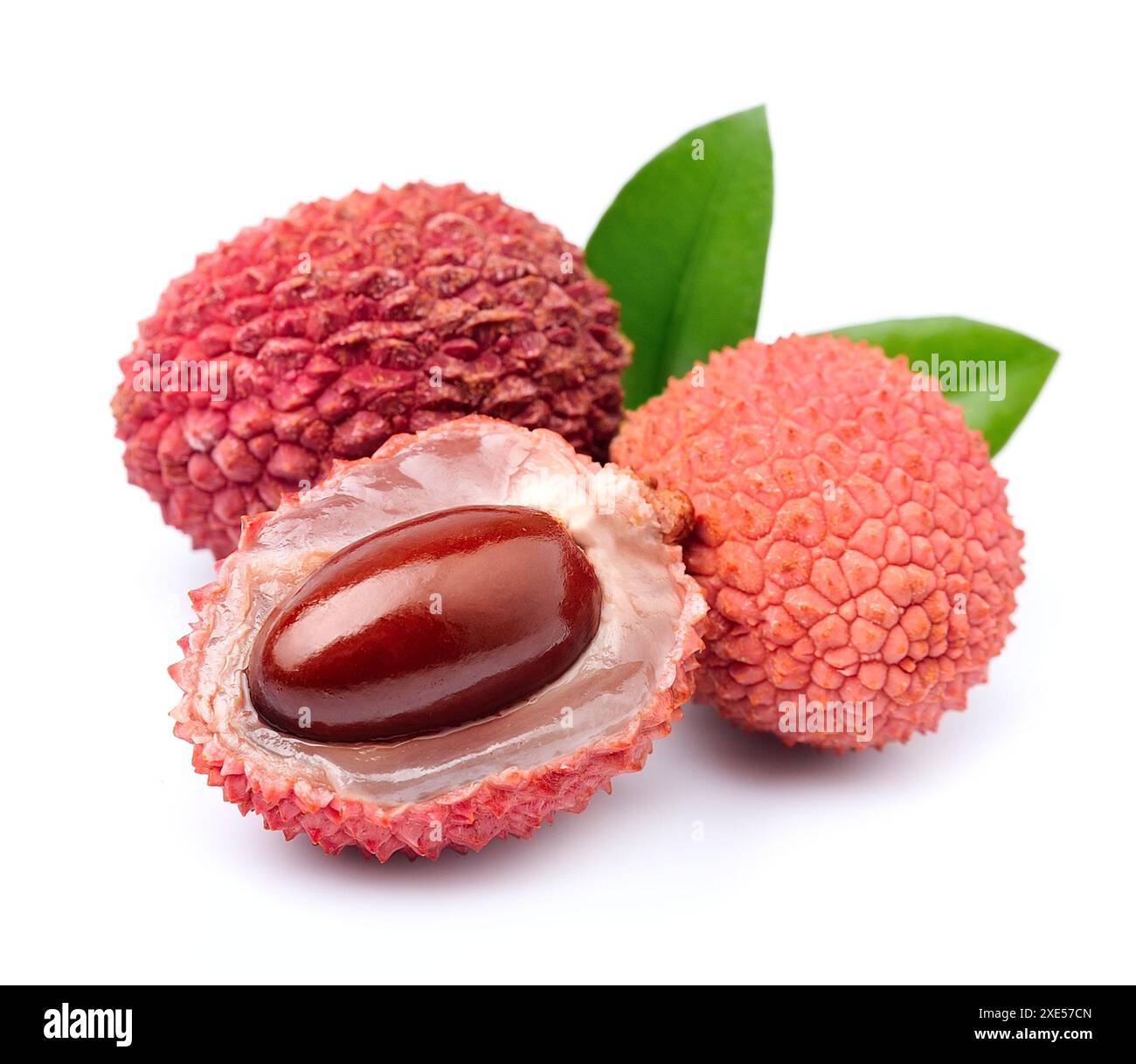 Sweet lychees fruits Stock Photo - Alamy
