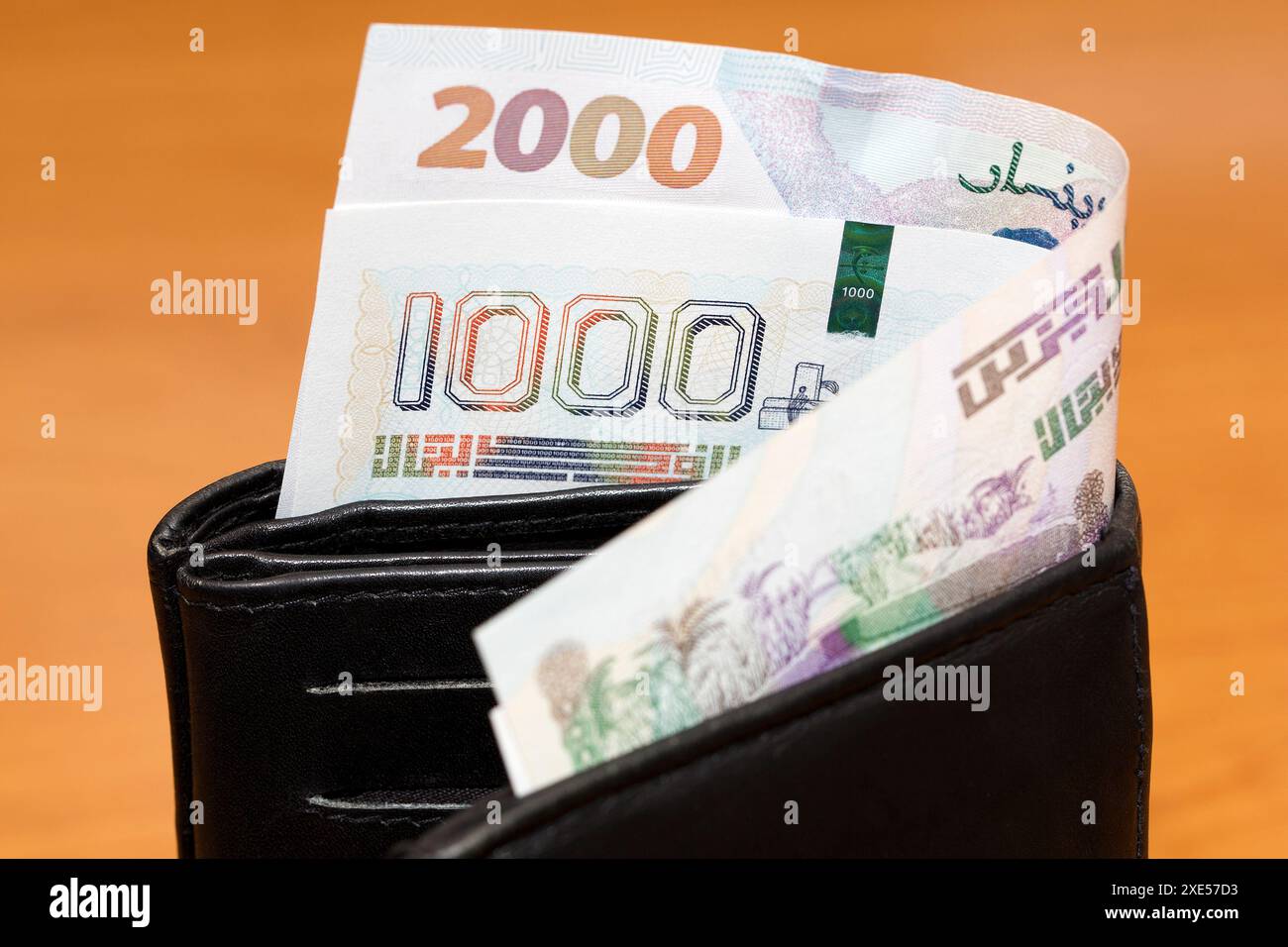 Algerian dinar a business background Stock Photo - Alamy