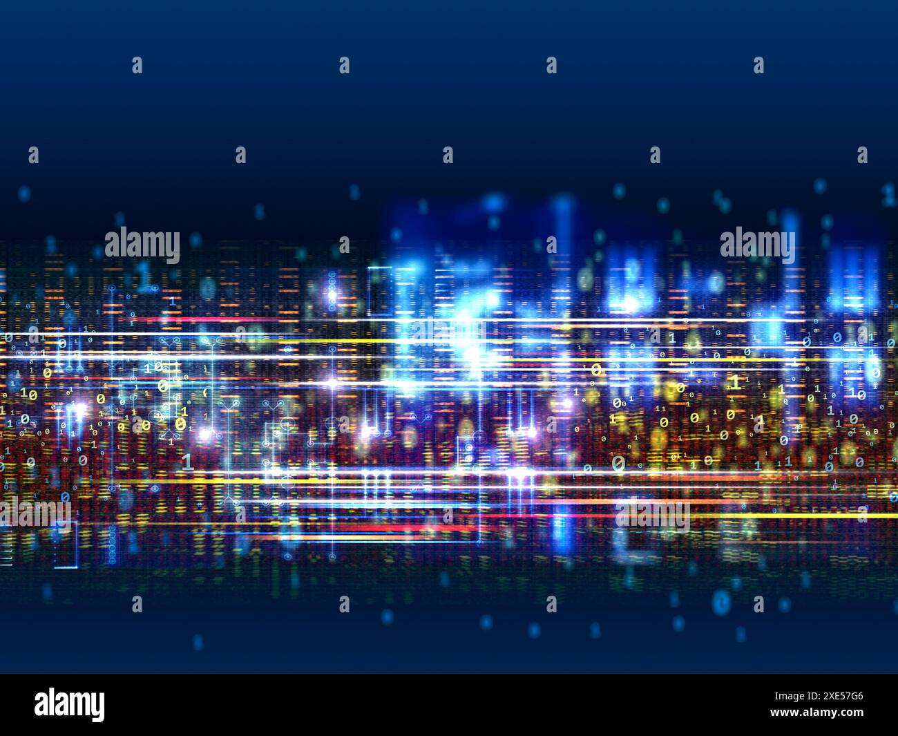 Digital circuit image Stock Photo - Alamy