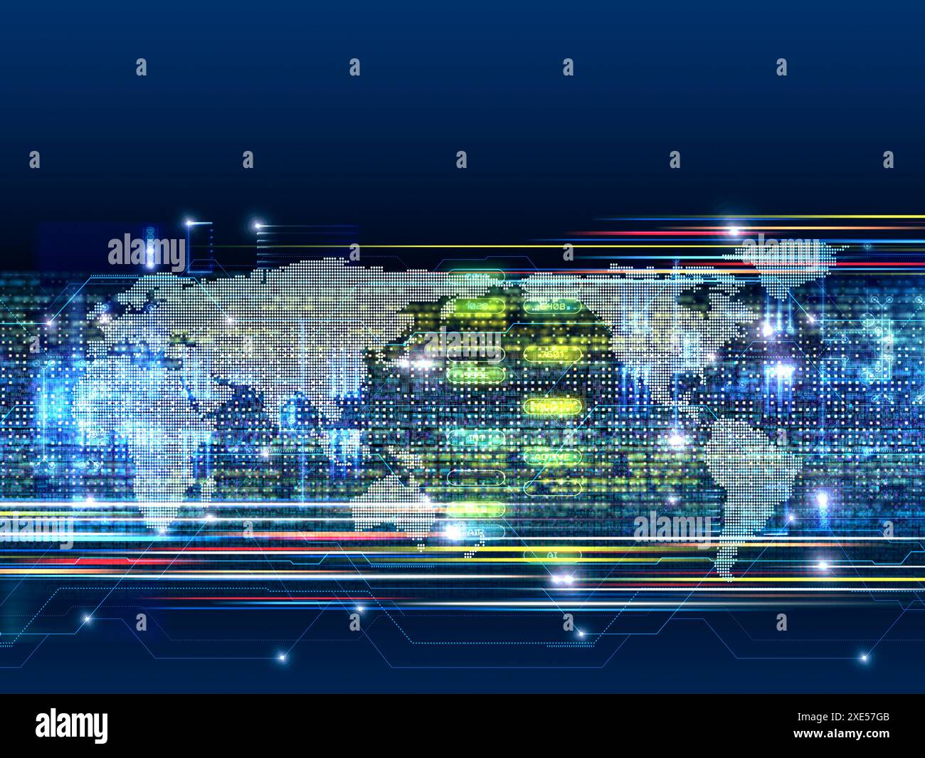 Digital circuit hi-res stock photography and images - Alamy