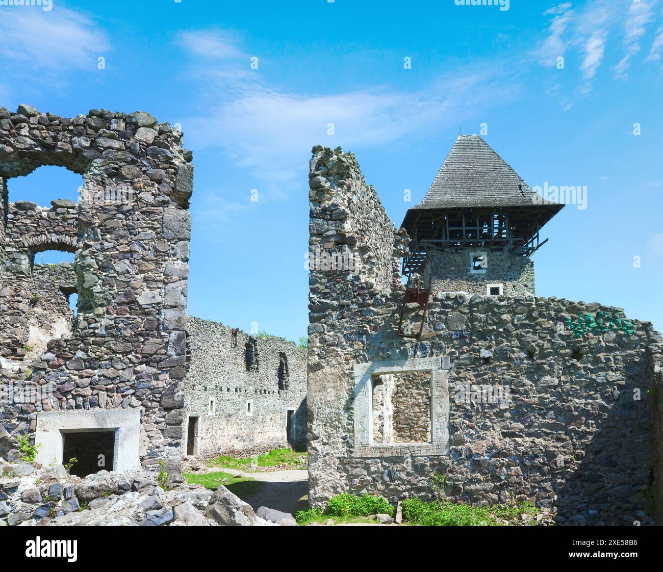 Ancient fortress ruins Stock Photo - Alamy