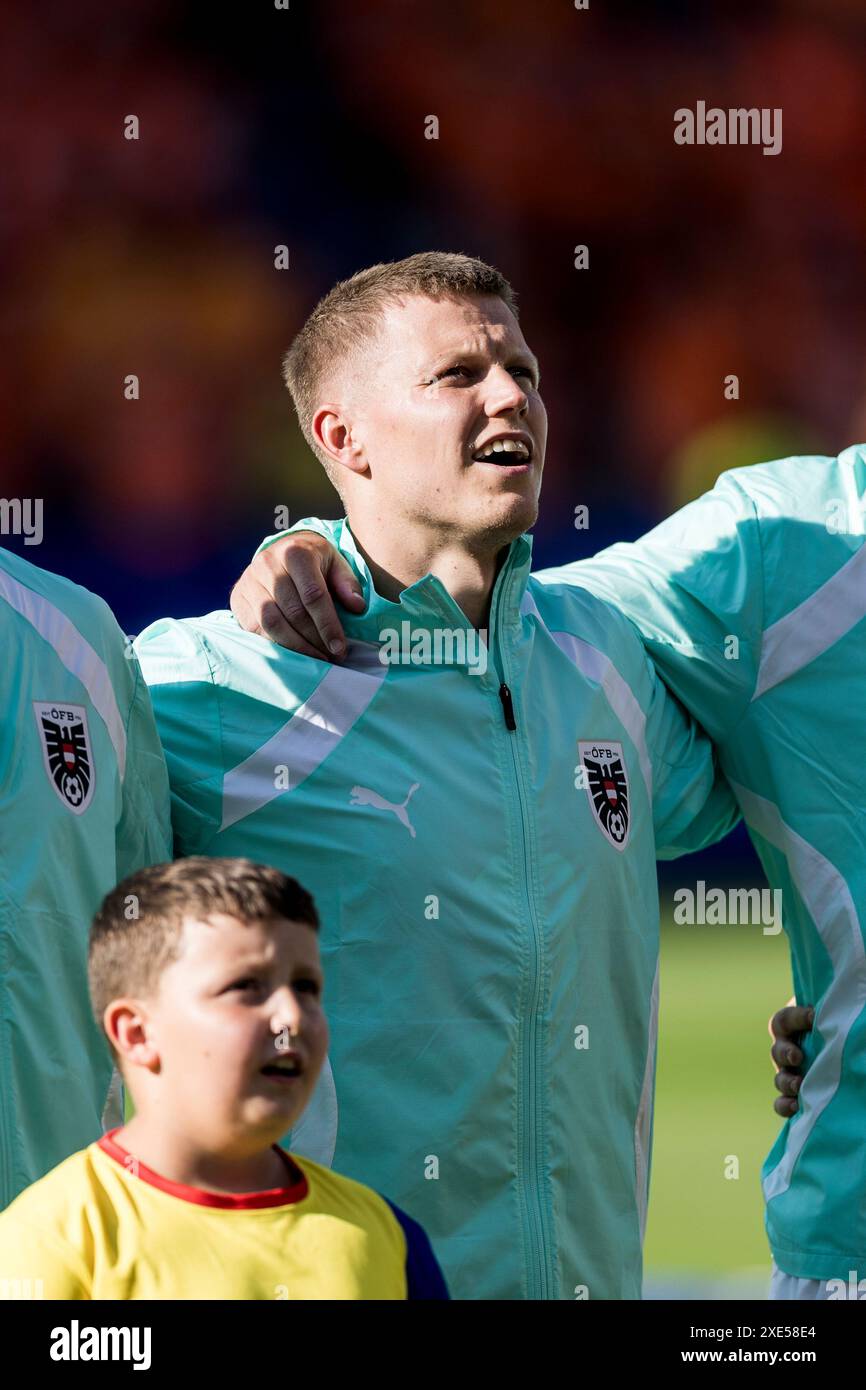 Berlin, Germany. 25th June, 2024. Goalkeeper Patrick Pentz of Austria ...