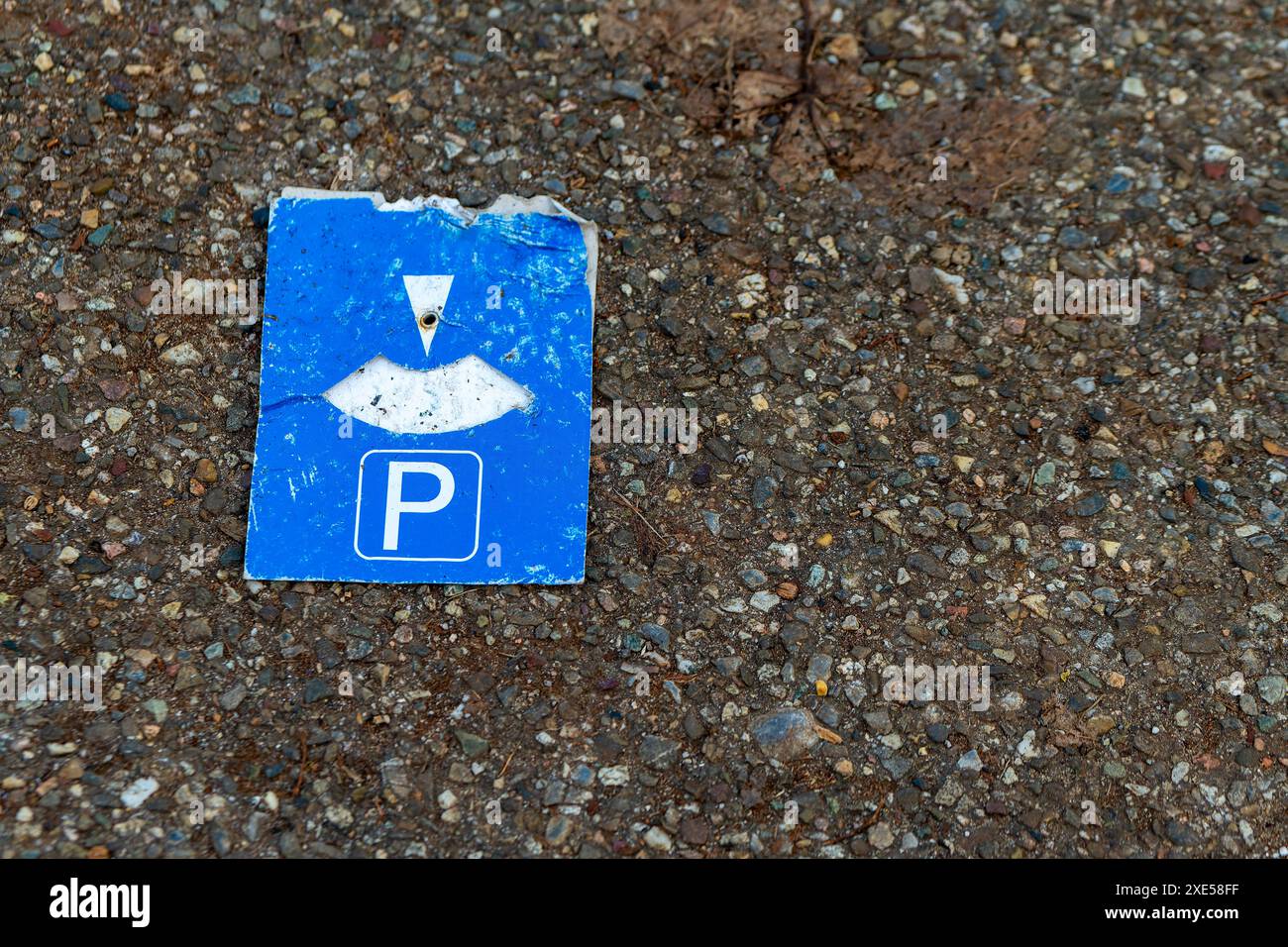 Overhead parking space hi-res stock photography and images - Alamy