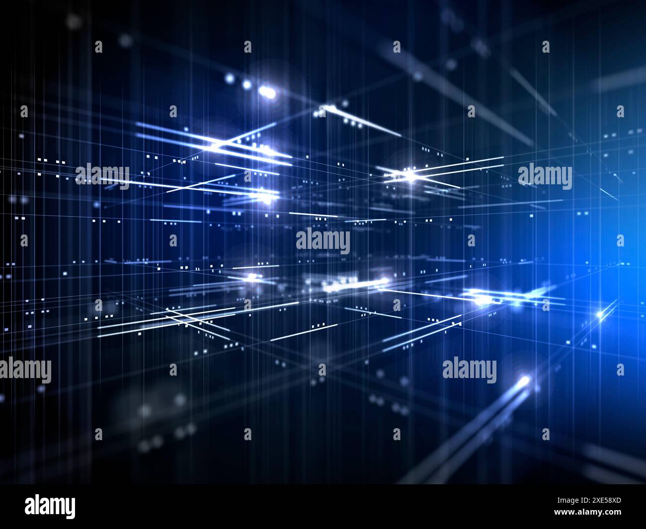 Schematics of different dimensions Stock Photo - Alamy
