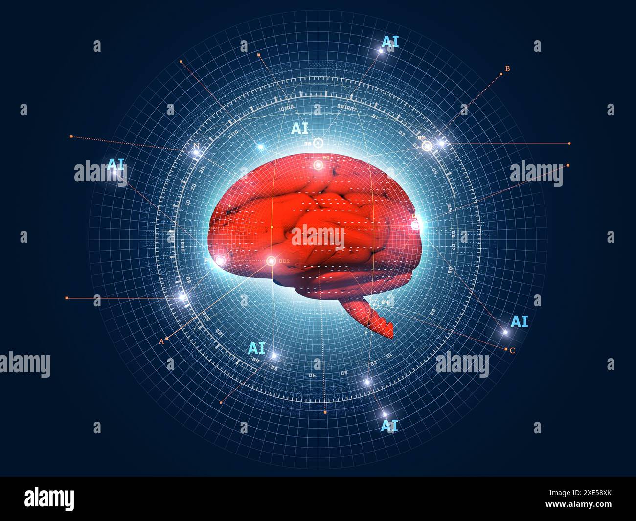 Brain sensor hi-res stock photography and images - Alamy