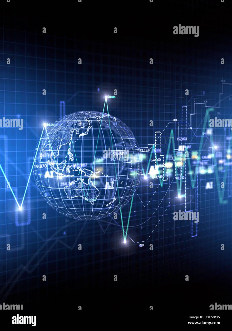 Data trends analysis hi-res stock photography and images - Alamy