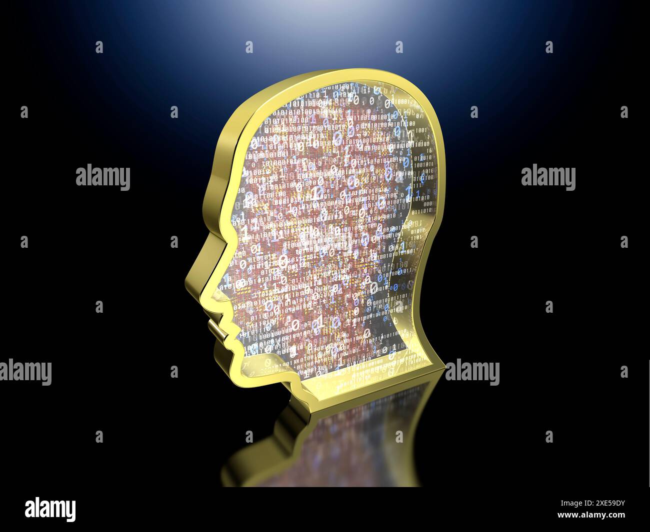 Face-shaped digital number groups Stock Photo - Alamy