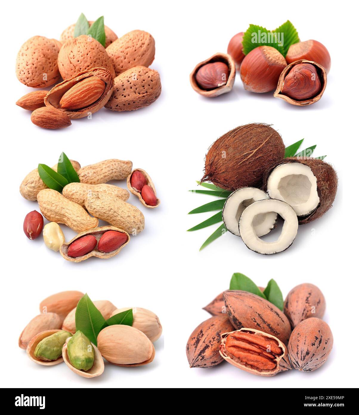Collection of nuts Stock Photo - Alamy